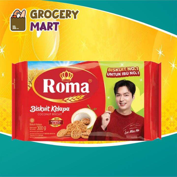 Roma Biskuit Kelapa Coconut Biscuit 300gr -1 BUNGKUS | Lazada Indonesia
