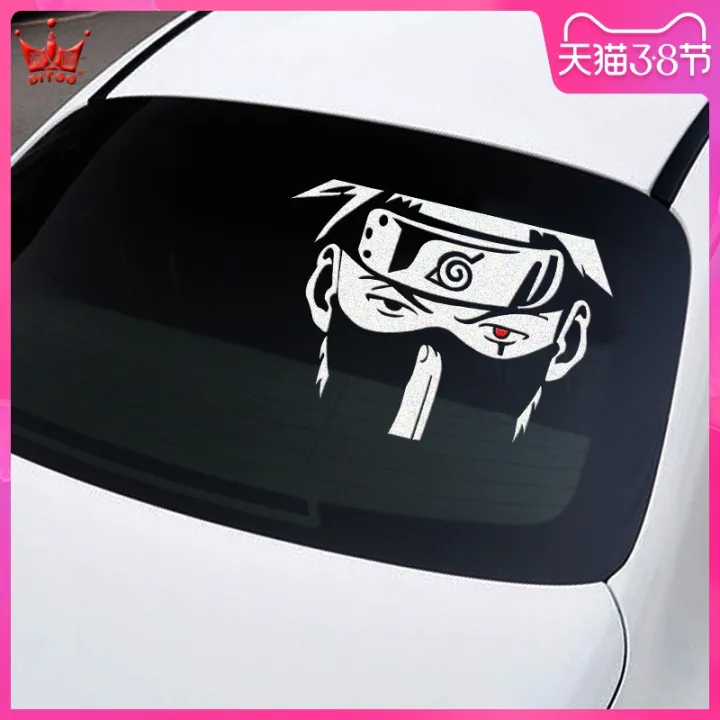 Naruto Kakashi Internet Celebrity Car Stickers, Same Style as Naruto ...
