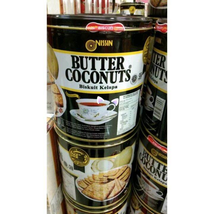 Nissin Butter Coconuts Biskuit Kelapa 650gr | Lazada Indonesia