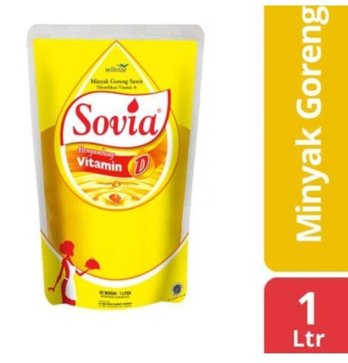 Sovia minyak goreng 1 liter | Lazada Indonesia