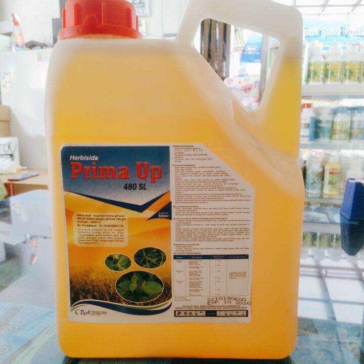 PRIMA UP 480SL HERBISIDA GLIFOSAT 5 LITER | Lazada Indonesia