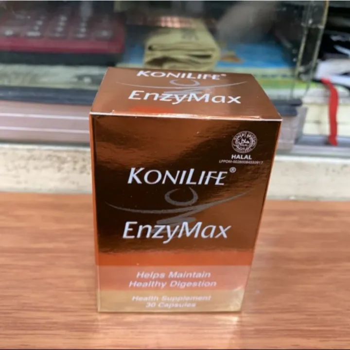 KONILIFE ENZYMAX 30 KAPSYL ENZIM PENCERNAAN ENZYME WHEAT DEXTRIN ...