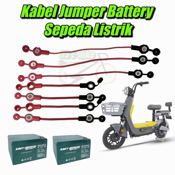 KABEL JUMPER BATTERY / AKI SEPEDA LISTRIK & MOTOR LISTRIK | Lazada ...