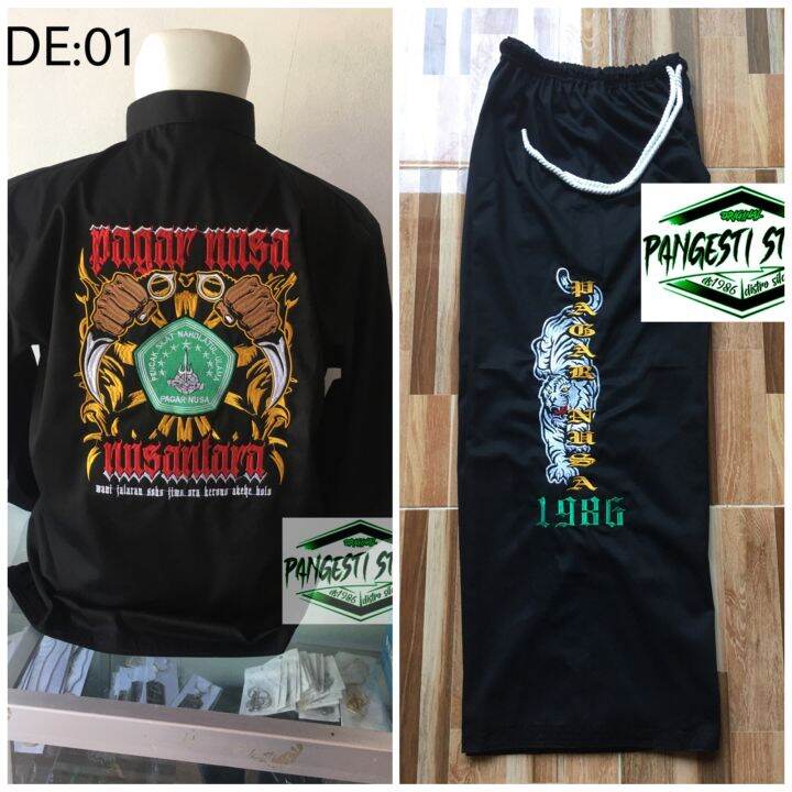 Sragam BORDIR pagar nusa SB:NUSANTARA&KB:MACAN PUTIH | Lazada Indonesia Sragam BORDIR pagar nusa SB:NUSANTARA&KB:MACAN PUTIH | Lazada Indonesia