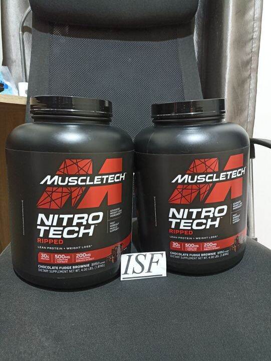 Nitrotech Ripped 4 lbs Segel Nitro Tech Ripped 4 lbs | Lazada Indonesia