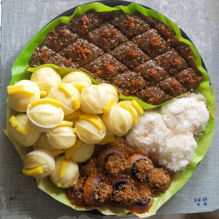 kakanin mix and food bilao and tray | Lazada PH