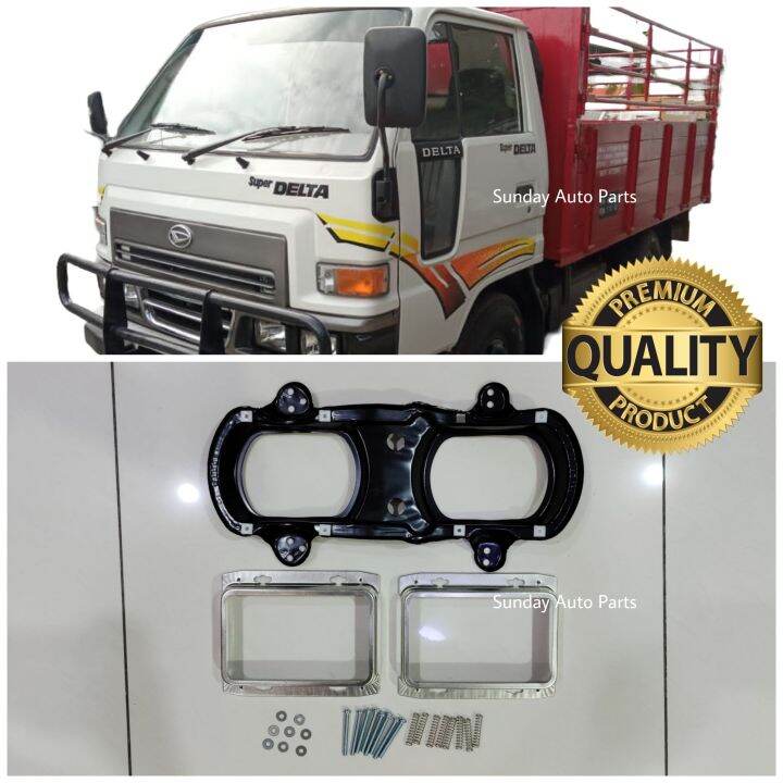 Daihatsu DV57 DV58 DV99 DV116 Head Lamp Base Head Lamp Inner Rim Screw ...