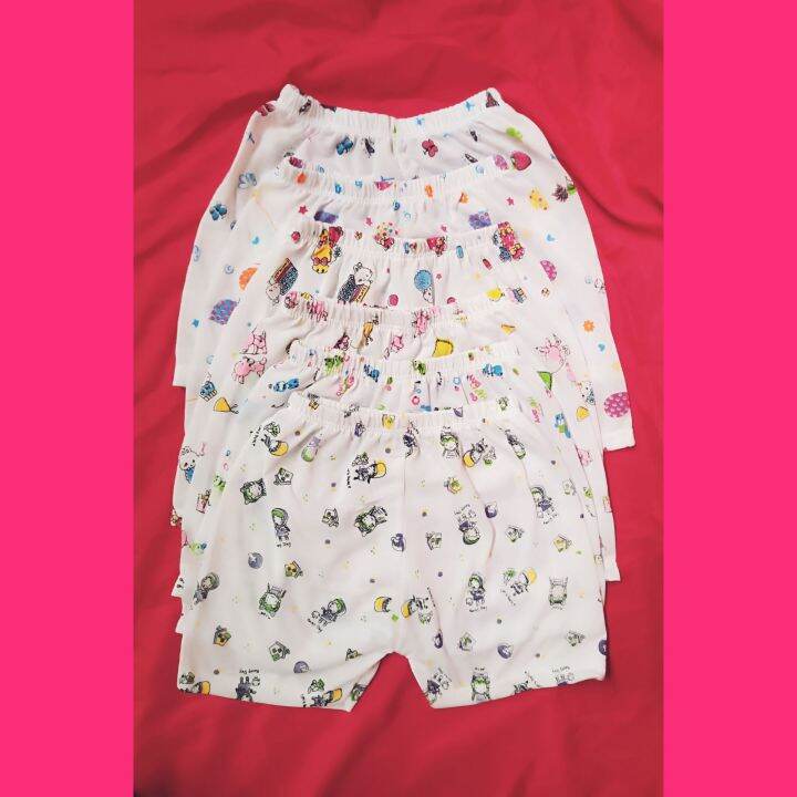 Baby white cotton shorts, 0 to 1 year old for girl, assorted | Lazada PH