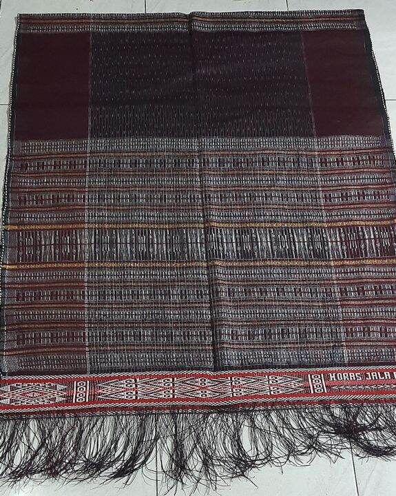 ulos ragi hotang tenun pakaian adat batak | Lazada Indonesia