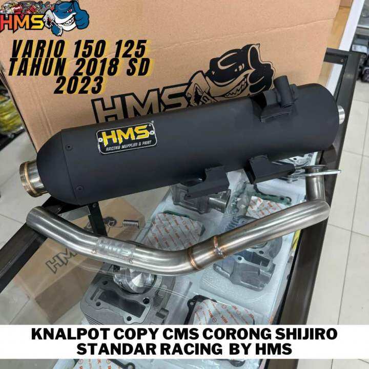 KNALPOT HMS COPY CMS VARIO 150 125 NEW 2018 2019 2020 2021 2022 2023 ...