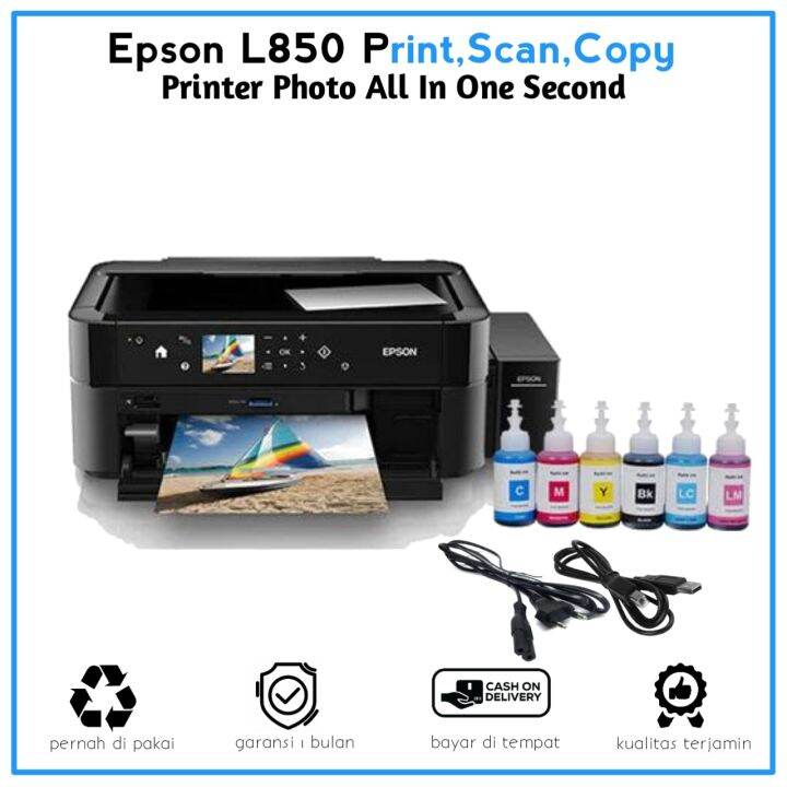 Printer Epson L850 Print,Scan,Copy | Lazada Indonesia
