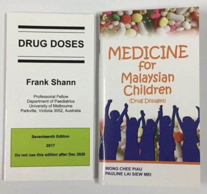 Frank Shann Drug Doses (Set of 2 Books) | Lazada