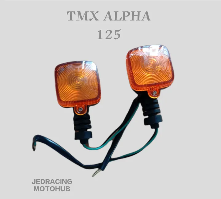 SIGNAL LIGHT TMX 125 ALPHA ORANGE LENS LIGHT | Lazada PH