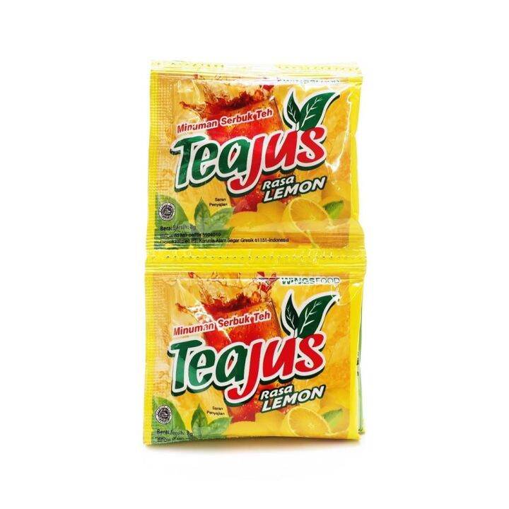 teh bubuk TEAJUS lemon | Lazada Indonesia