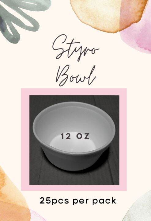 Styro Bowl 12oz | Lazada PH