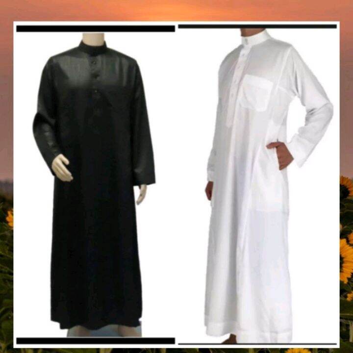 jubah al haramain#Hitam dan putih /original vietnam | Lazada