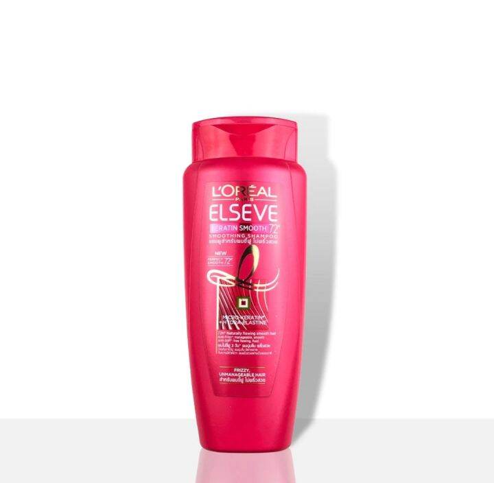 LOREAL ELSEVE Keratin Smooth 72 Shampoo 280ml | Lazada