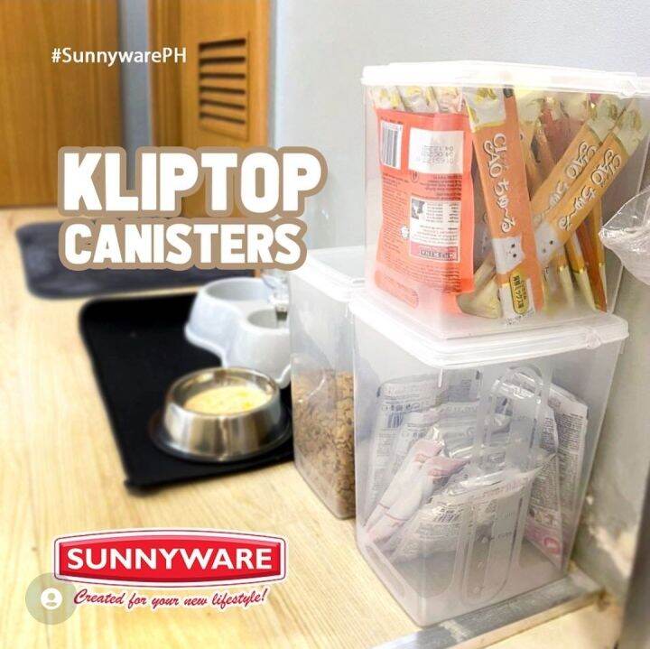 (SET OF 5) SUNNYWARE KLIPTOP FOOD CONTAINER | Lazada PH