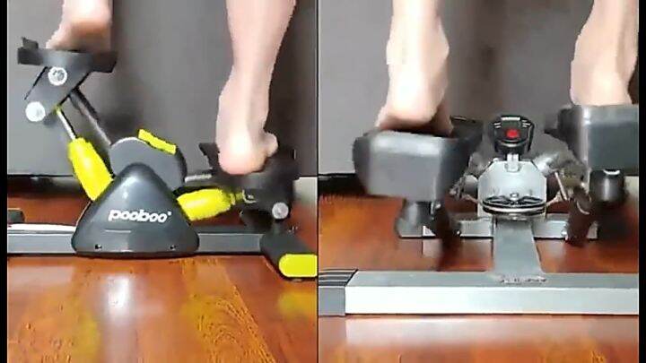 OneTwoFit Stepper Exercise Machine Mini Pedal Fitness Equipment Multi ...