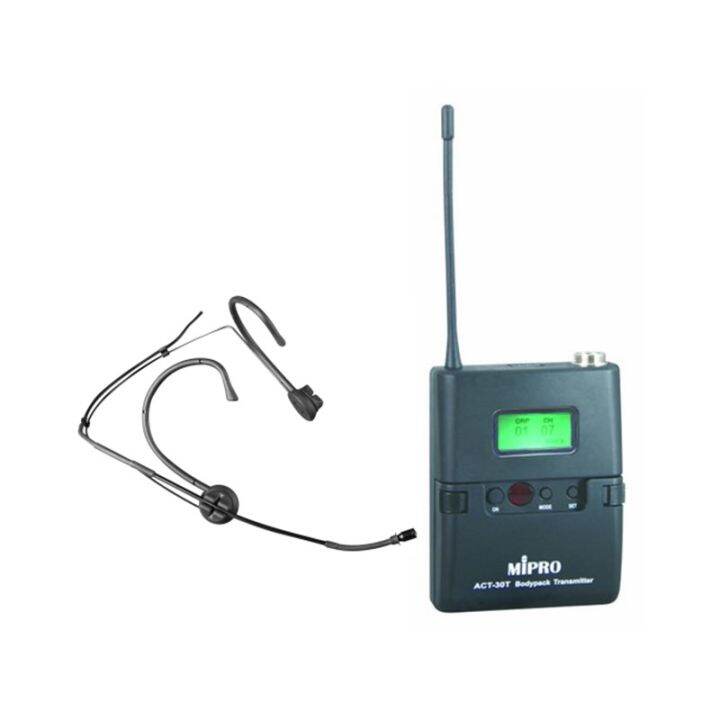 MiPro MiPro Act32t/53hn Single-Directional Headset Wireless Microphone Wireless Loudspeaker ...