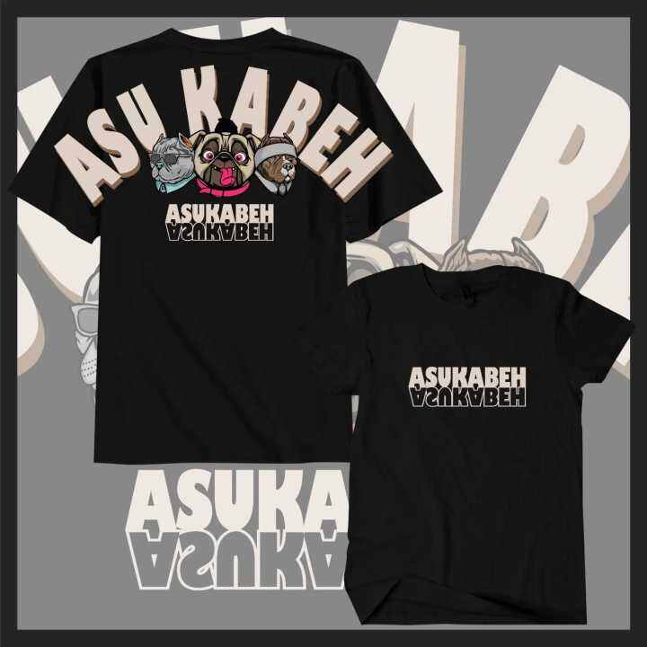 Kaos Asu Kabeh | Lazada Indonesia
