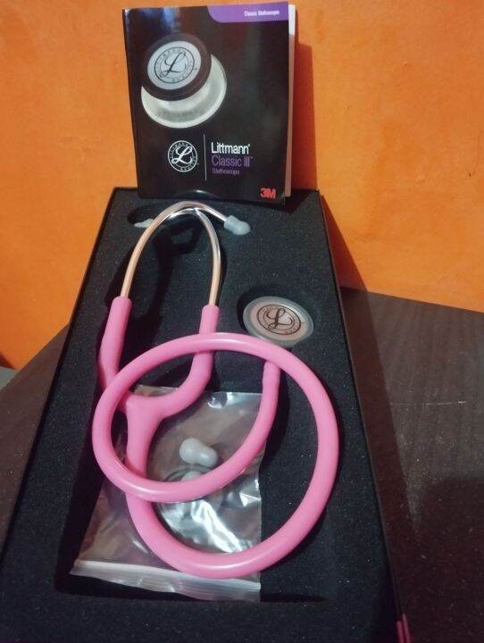 littman classic 3 adult stethoscope, (rose pink color) | Lazada PH