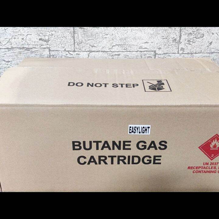 100% Original Easylight Butane Gas Cartridge 230 Gram Ready Stock | Lazada