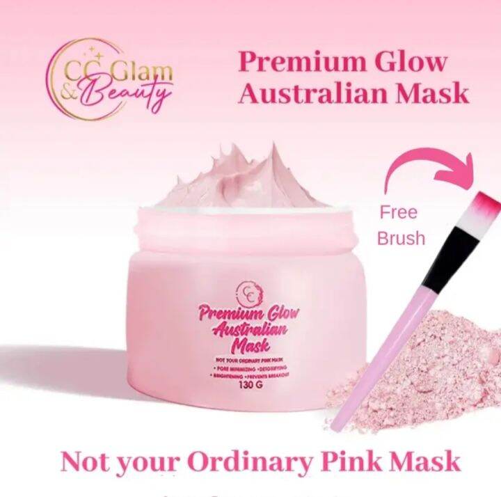 Premium Glow Australian Mask w/ Brush by Cris Cosmetics | Lazada PH