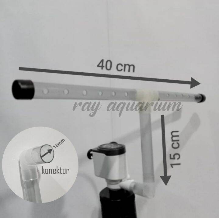 Pipa Output Pompa Filter Aquarium 40 cm | Lazada Indonesia