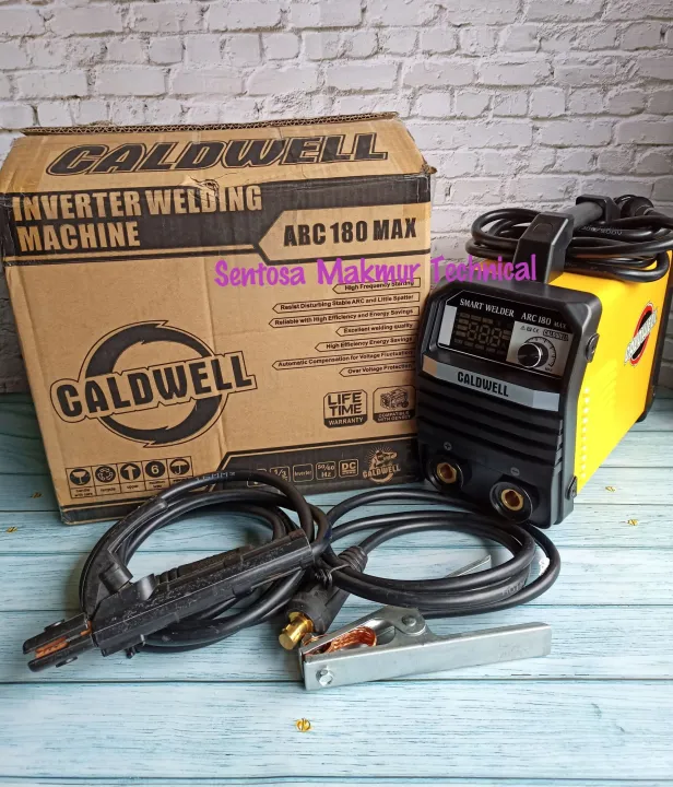 CALDWELL ARC 180 MAX Inverter Mesin Trafo Las Welding Machine Digital | Lazada Indonesia