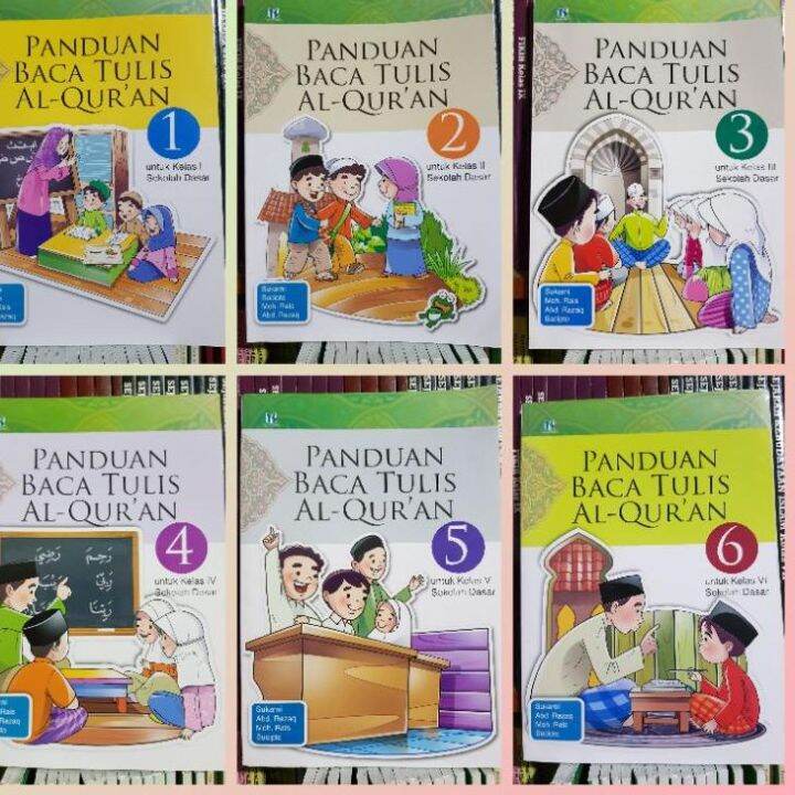 Buku Panduan Baca Tulis Al Quran Untuk Sd Mi Kls 1 6 New Tiga