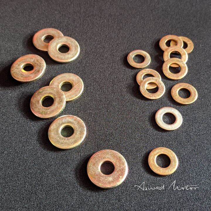 10pcs Ring M8 M8 Lebar tebal 3mm / Ring Plat M8 Lebar tebal 3mm / Ring ...