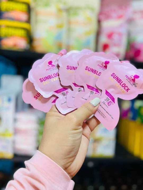 Perfect Skin Sunblock Gel Cream 15 G with FREEBIES | Lazada PH