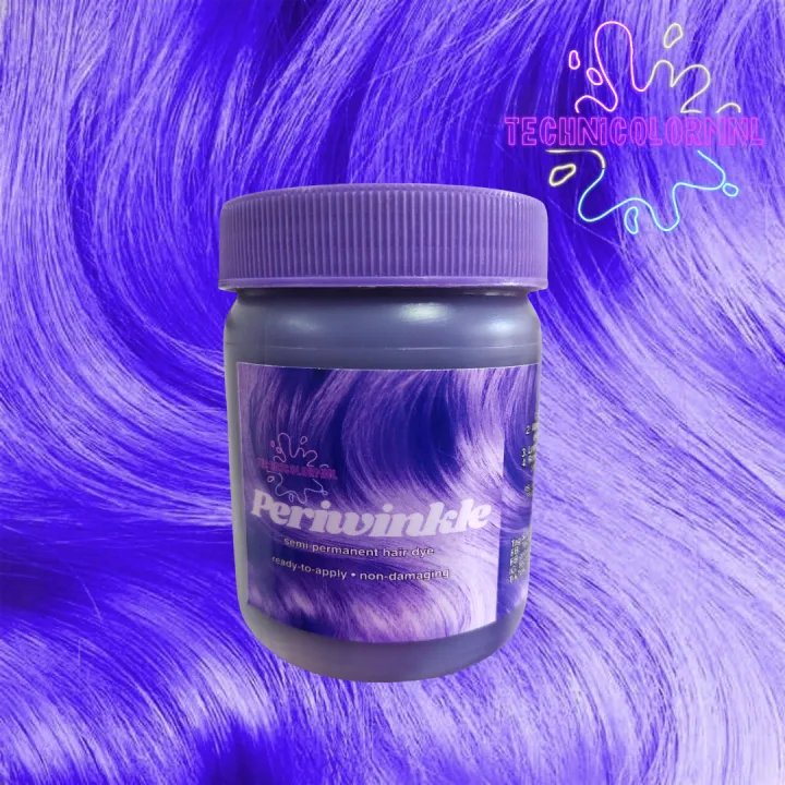 Periwinkle 140ml Technicolor Hair Semi Permanent Hair Dye | Lazada PH