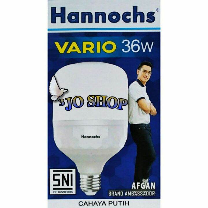 Bohlam Lampu Led Hannochs Vario 36 Watt Cahaya Putih | Lazada Indonesia