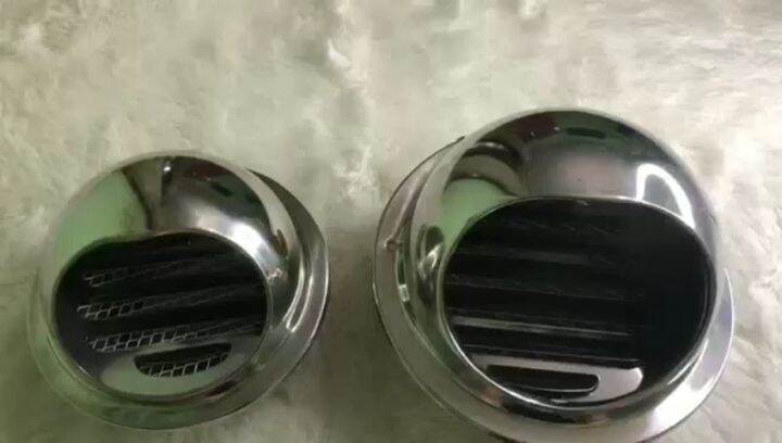 Gunakan Grill Inline Duct Ventilasi Udara Stainless Steel Air Vent Cap ...