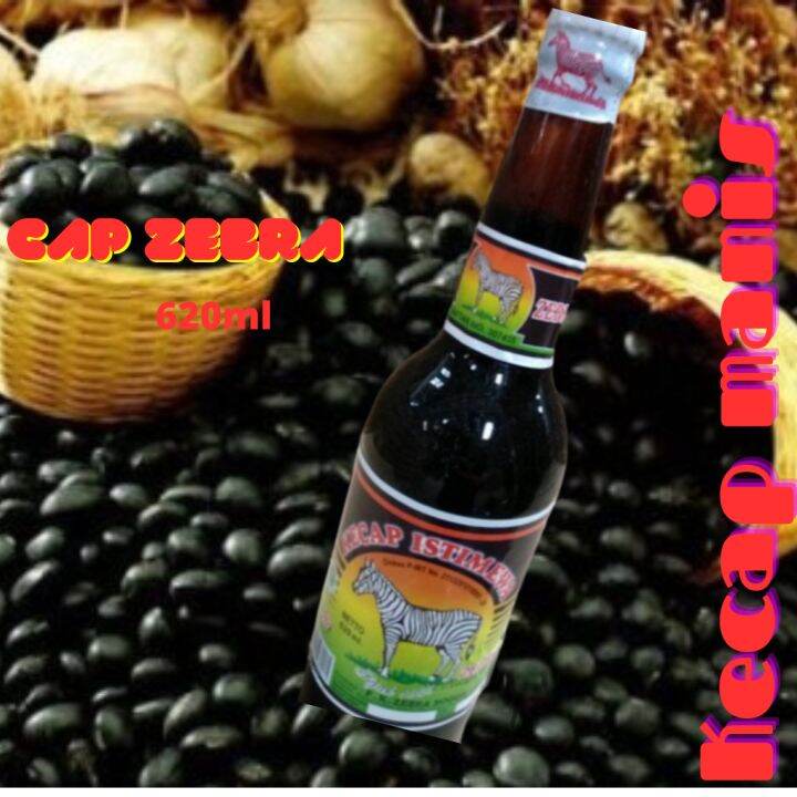 kecap manis cap zebra botol 620 ml | Lazada Indonesia