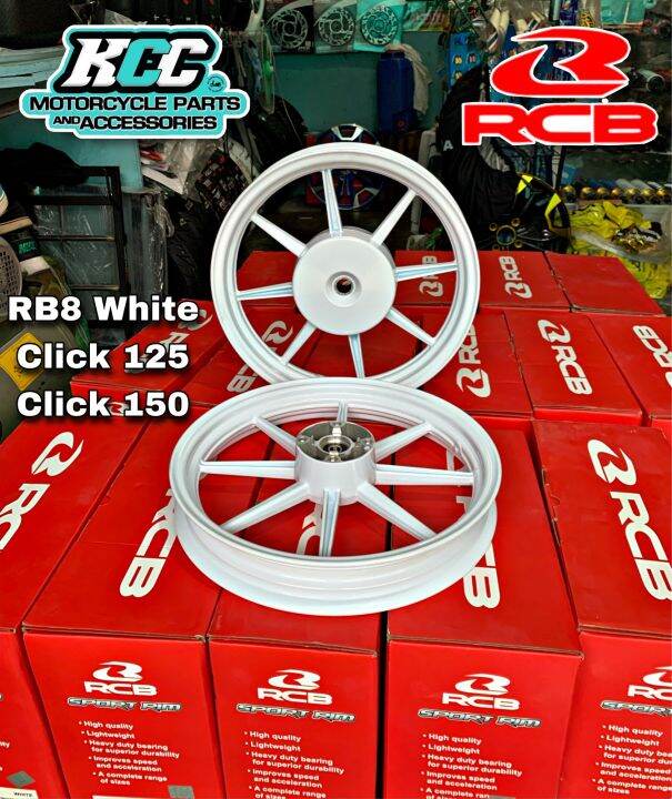 RB8 MAGS White and Matte Gray | Lazada PH