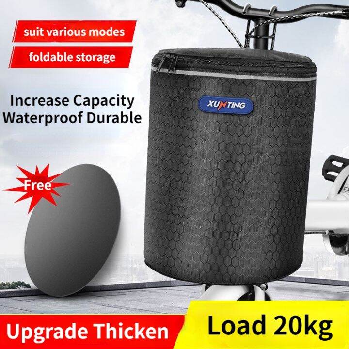 Bicycle Basket Front Basket Electric Bike Front Hanging Bag Universal ...
