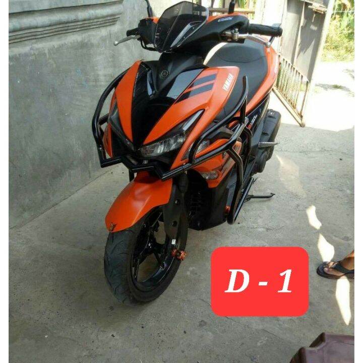 Yamaha Aerox 155 Version 1 - 6 Design Full Crash Guard with Powder ...