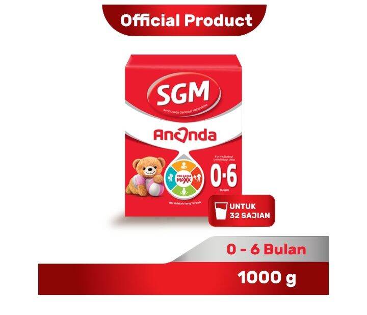 SGM ANANDA 0-6 BULAN 1000 GRAM | Lazada Indonesia