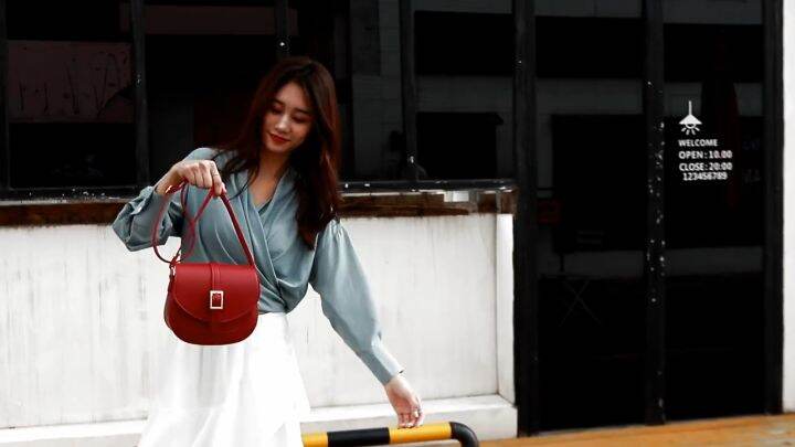 (KR-1011) กระเป๋าแฟชั่น กระเป๋าสะพายข้าง กระเป๋าผู้หญิง | Lazada.co.th