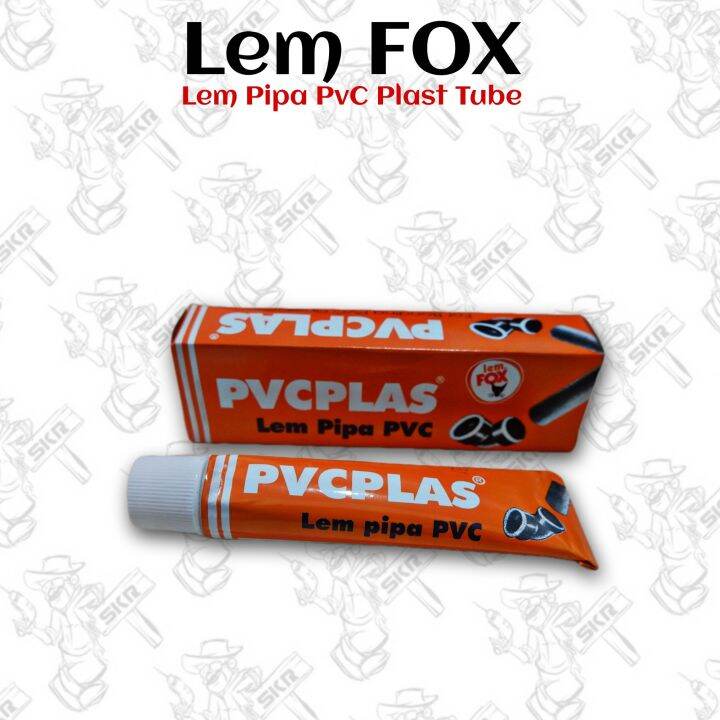 Lem Pipa Pvc / Pralon FoX PVC PLAS Tube | Lazada Indonesia