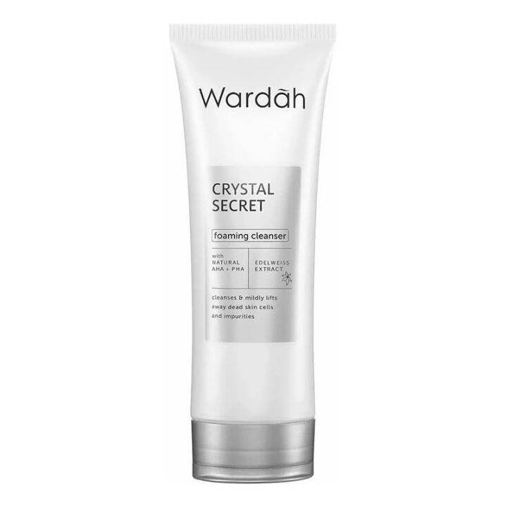 Wardah Crystal secret foaming cleanser 100ml | Lazada Indonesia