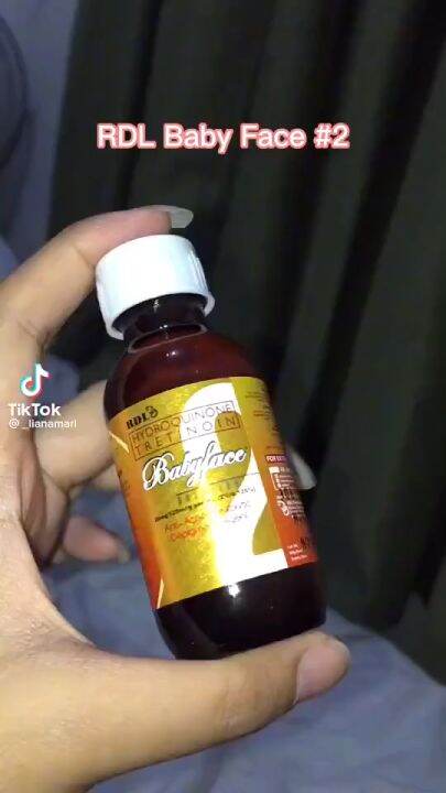 RDL BABY FACE #1#2#3 For dark Skin Tone and Acne Solution 60ml | Lazada PH