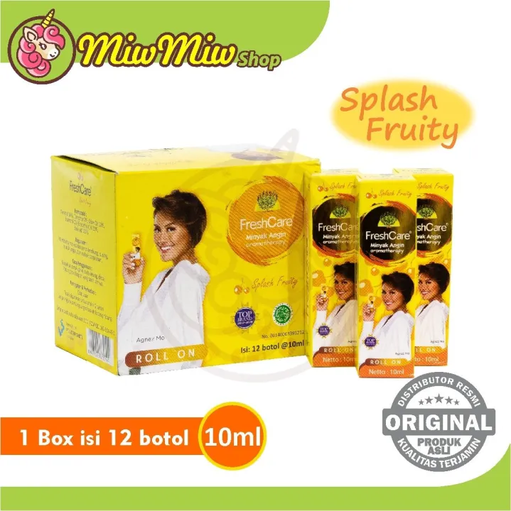 Fresh Care Kuning Splash Fruit 1 box isi 12 pcs | Lazada Indonesia