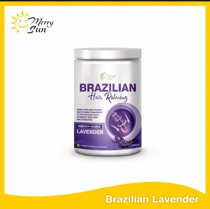 Merry Sun Brazilian Hair Relaxing Lavender (1000ml) | Lazada PH