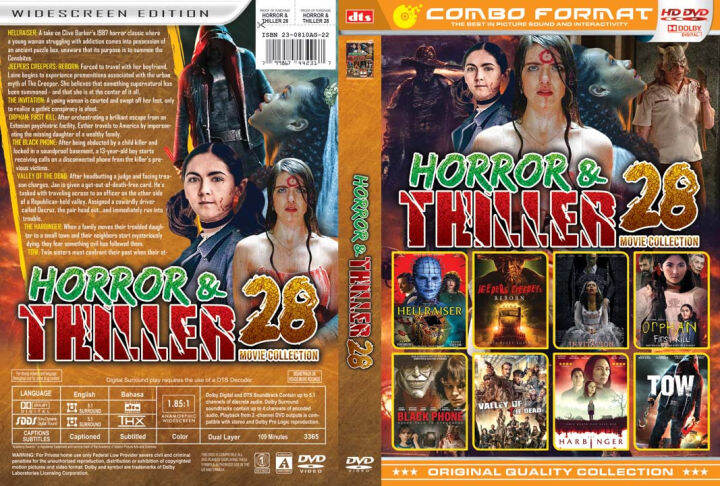 DVD FILM COLLECTION 2022: HORROR & THILLER 28 | Lazada Indonesia