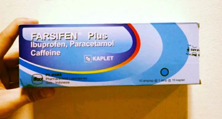 FARSIFEN® Plus (Obat Sakit Gigi, Sakit Kepala, Demam, Nyeri) | Lazada ...
