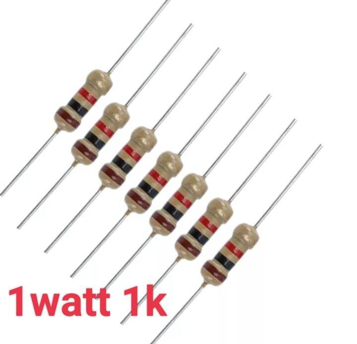 1WATT 1K 10M 3.3M CARBON TYPE RESISTOR SOLD BY 10PCS 20PCS | Lazada PH